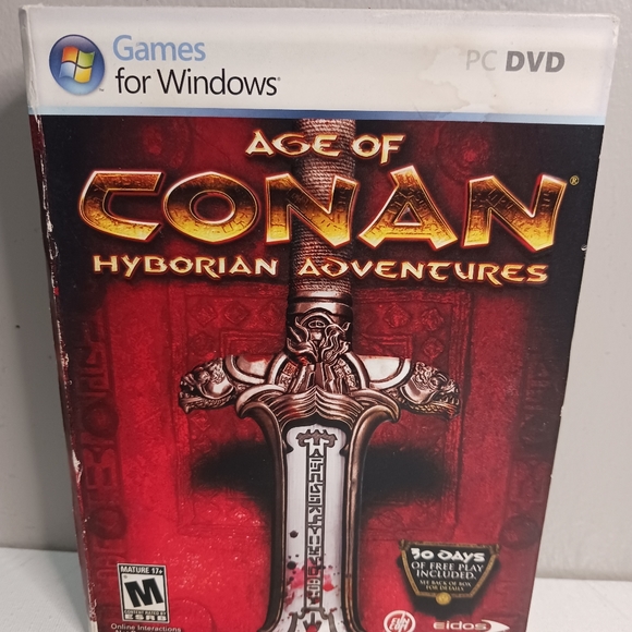 Microsoft | Media | Games For Windows Pc Dvd Age Of Conan H Y B O R I A ...